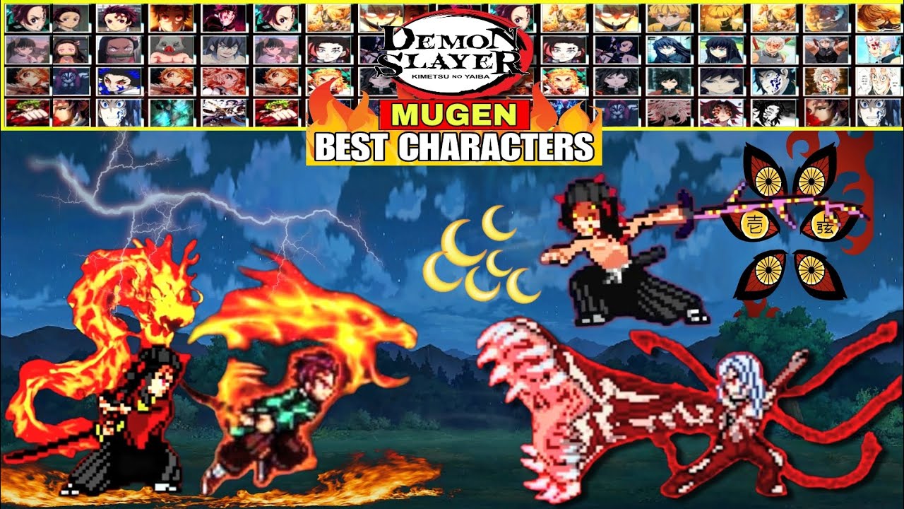 NEW!! DEMON SLAYER MUGEN (BEST CHARACTER) Anime Mugen [ANDROID] - YouTube