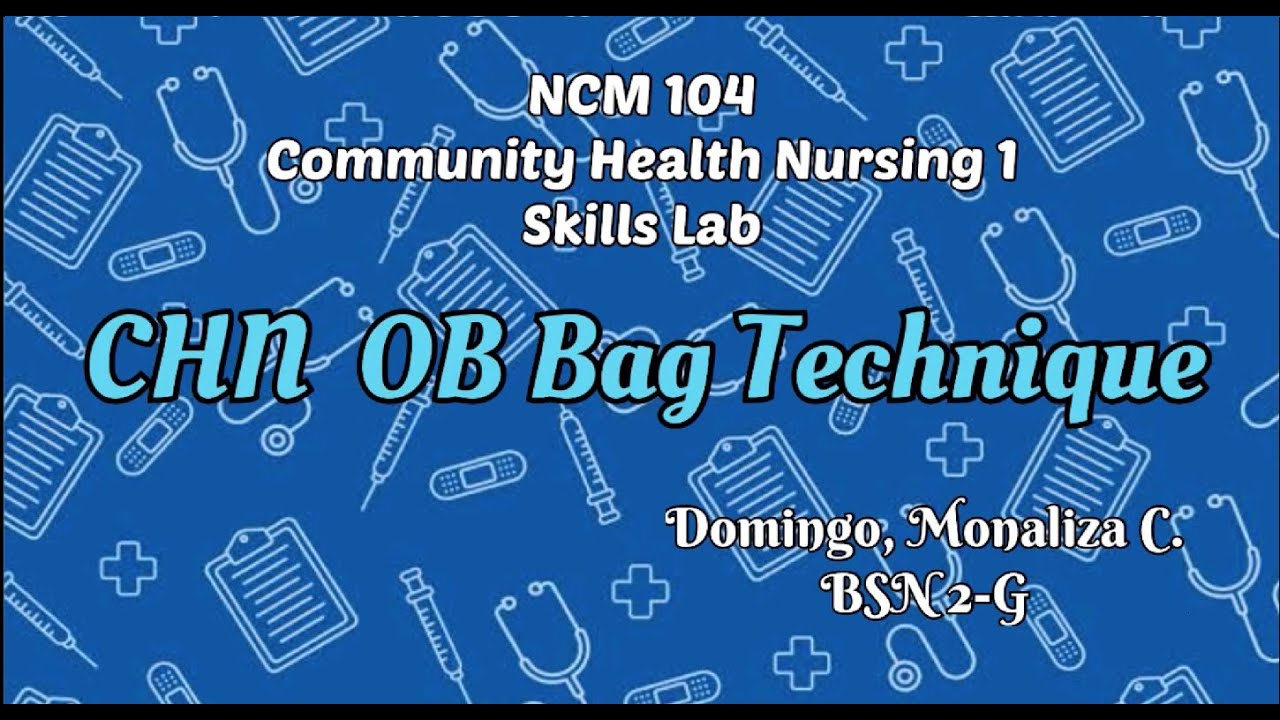 OB BAG TECHNIQUE - YouTube