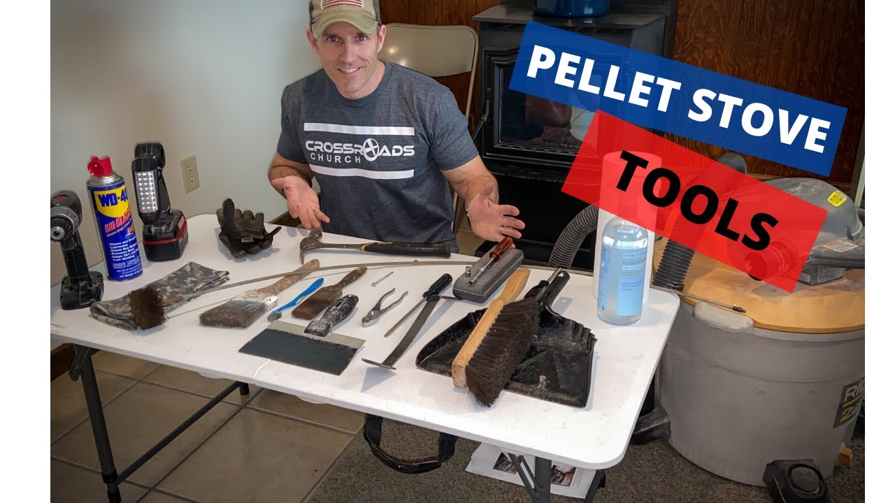 tools for pellet stove - YouTube