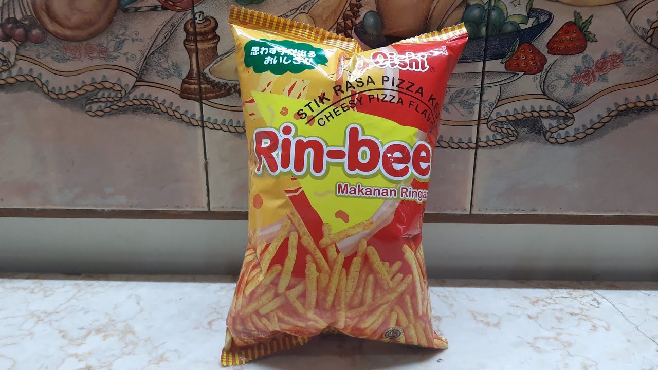 RIN-BEE! STIK RASA PIZZA KEJU! OISHI! - YouTube