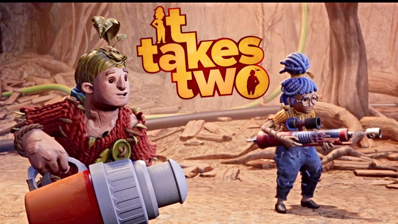 It Takes Two: The Tree - Boss Fight: Shield Wasp. Captured. Minigame #6 ...