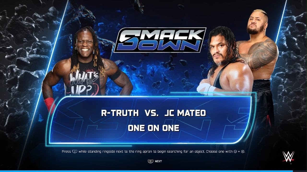 WWE 2K25 R-Truth Vs. JC Mateo - WWE Smackdown 5/30/25 - YouTube