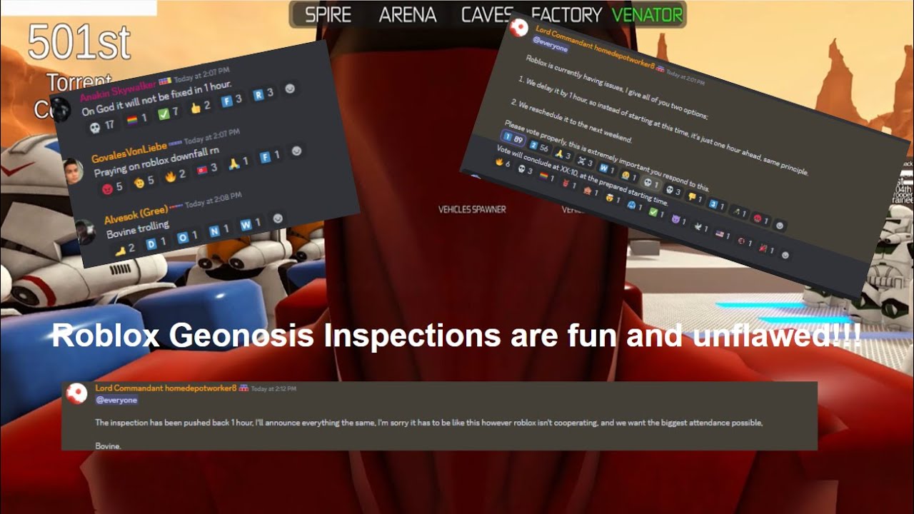 Roblox Geonosis Inspections are amazing | Star Wars: Battle of Geonosis ...