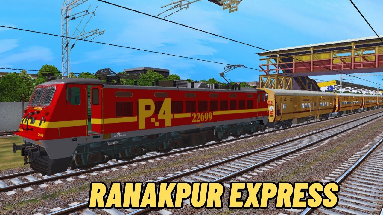 Ranakpur express indian train simulator | Microsoft train simulator # ...