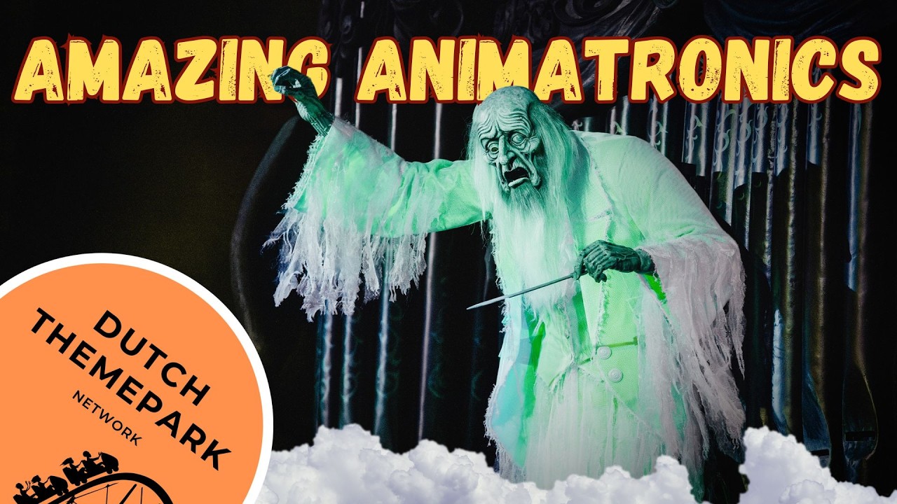 Danse Macabre at Efteling - making of #7: See the amazing animatronics ...