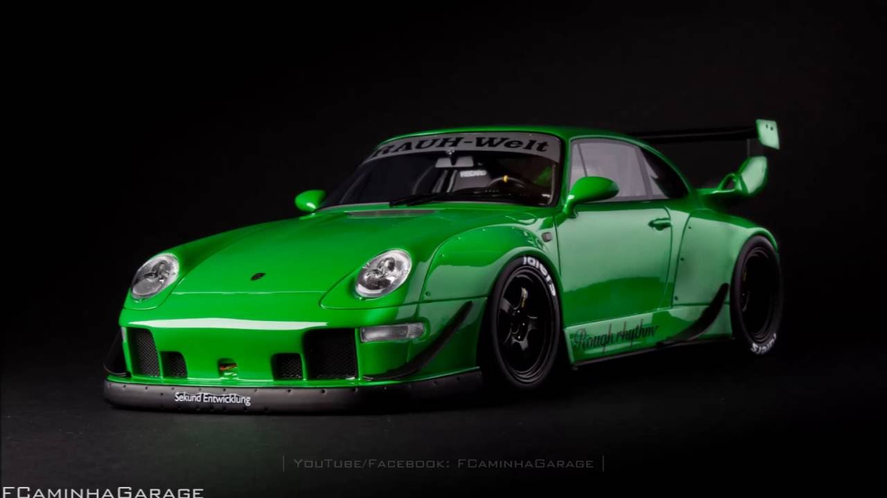 Porsche 911 Type 993 RWB Rough rhythm - FCaminhaGarage 1/18 - YouTube