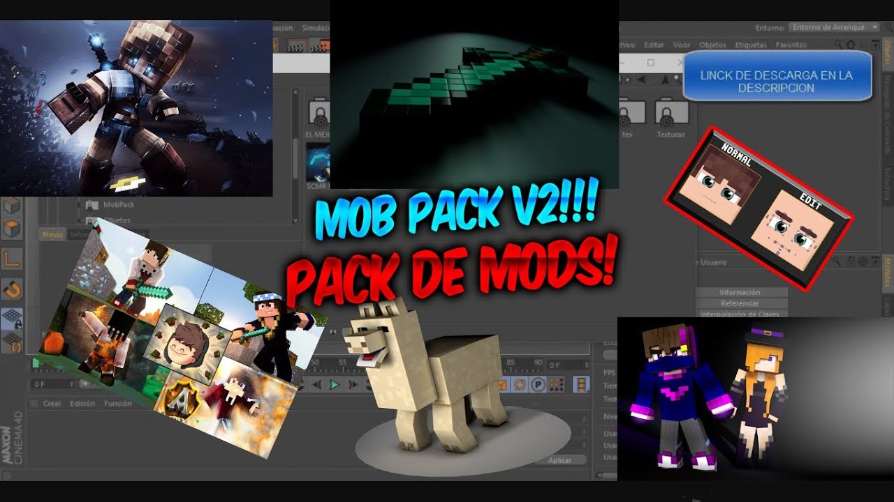 MobPackV2 (C4D) - YouTube