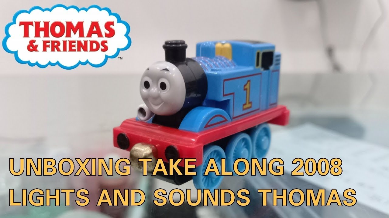 Unboxing Take Along lights and sounds Thomas - YouTube