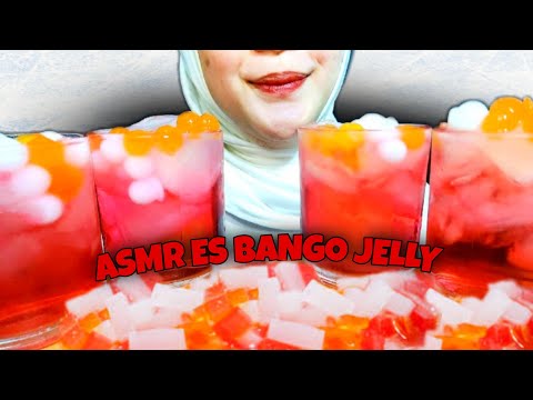 ASMR ES BANGO JELLY FAVORITE PAS BUKA PUASA || ASMR INDONESIA