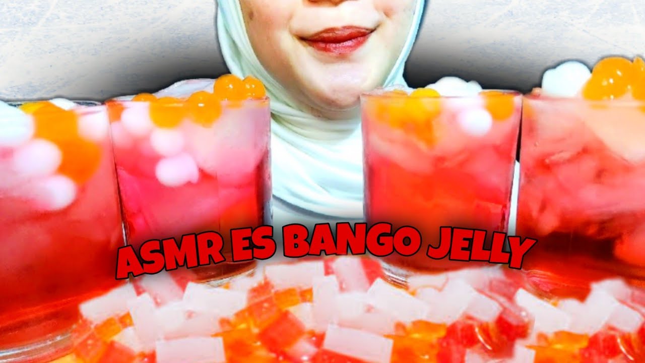 ASMR ES BANGO JELLY FAVORITE PAS BUKA PUASA || ASMR INDONESIA - YouTube