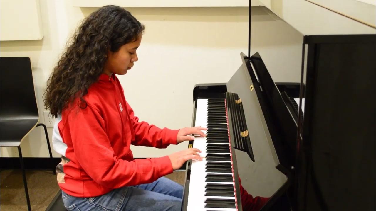 Piano Student Earns "Student of the Month" Award: Dec 2022 - YouTube