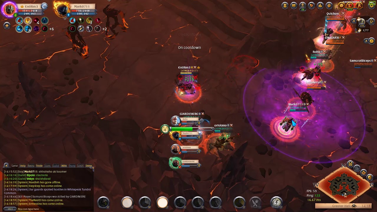 ALBION ONLINE - ARDITI - HG - GOD HEALING - YouTube