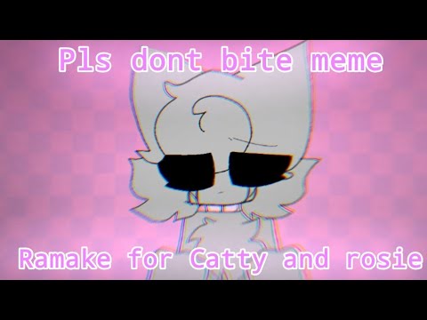 Pls don't bite meme (remake of Catty and rosie) (ft cat) (adopt me)