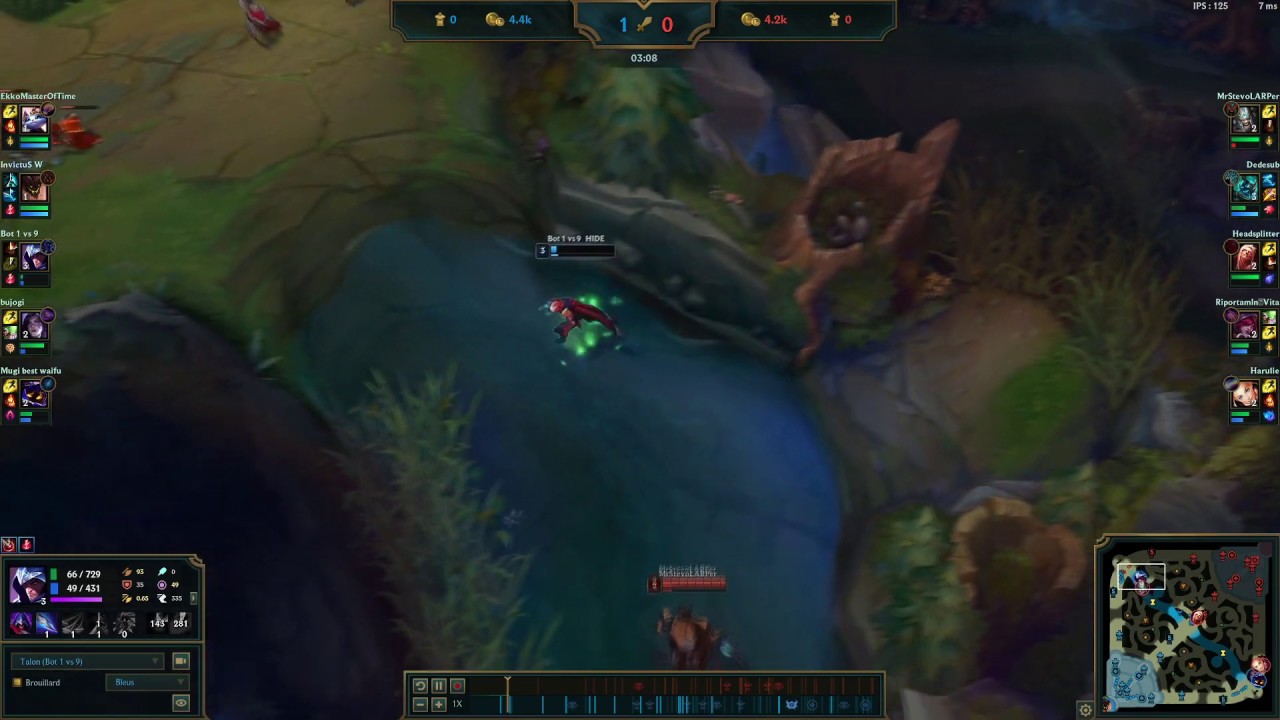 No jungle, Troll summoner, Troll rune and 2 support against Ennemy ...