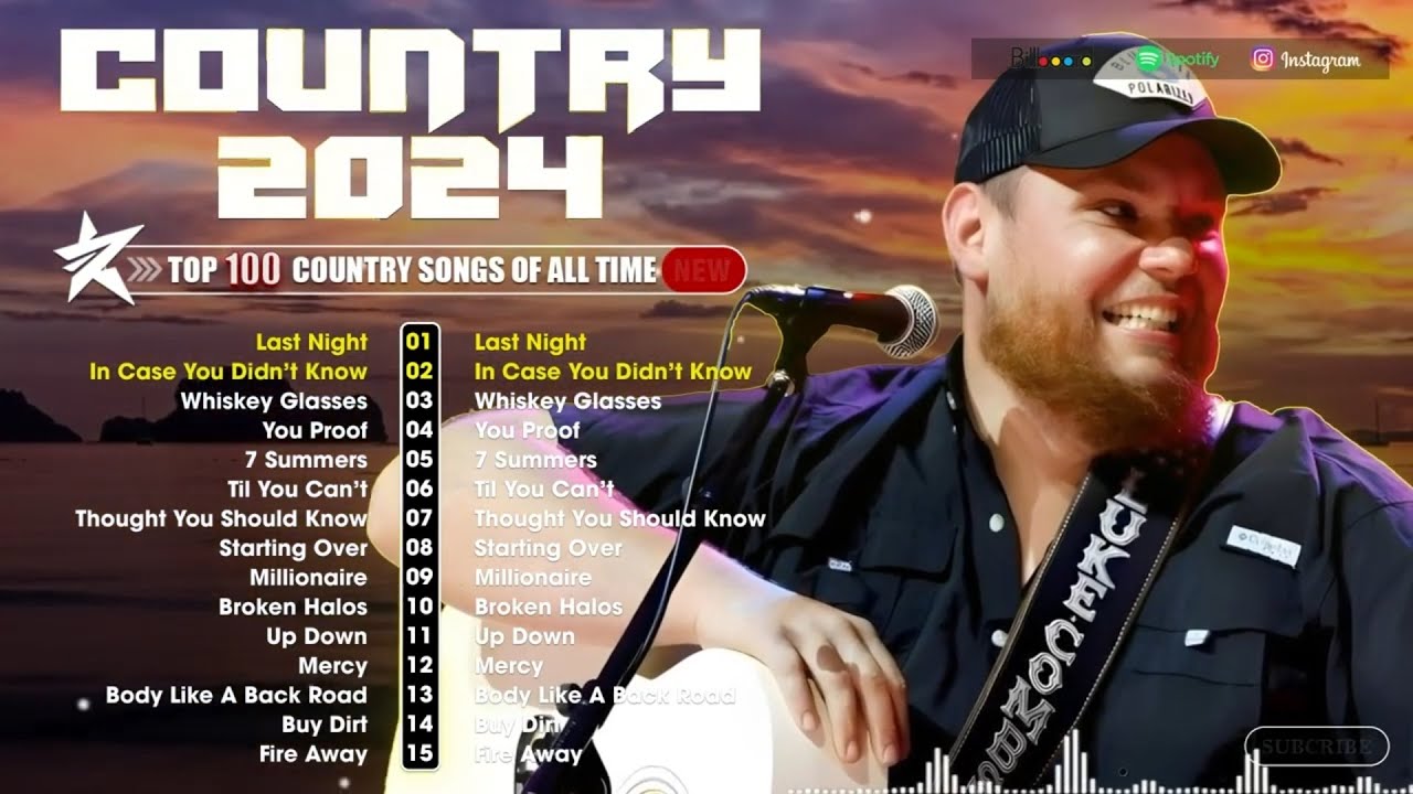 Country Music 2024 Playlist - Chris Stapleton, Morgan Wallen, Brett ...