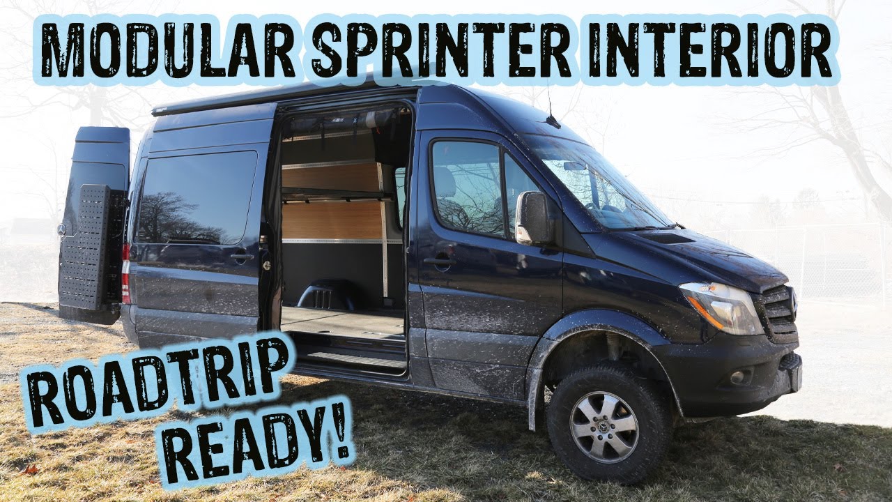 Sprinter Van Interior Build with Adventure Wagon! - YouTube
