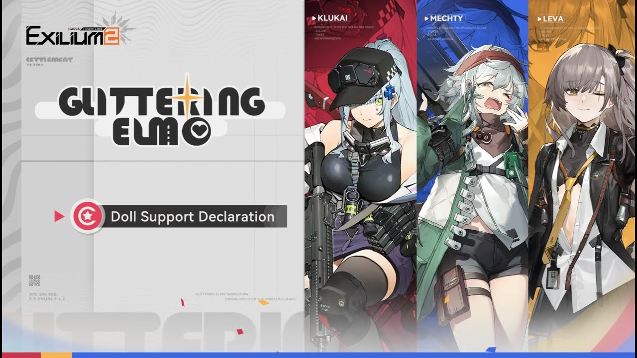 Girls' Frontline 2: Exilium | Doll Support Declaration Video of Leva ...