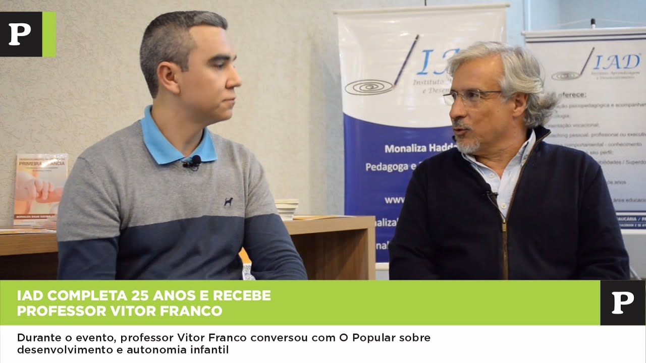 Durante o evento, professor doutor Vitor Franco conversou com O Popular ...