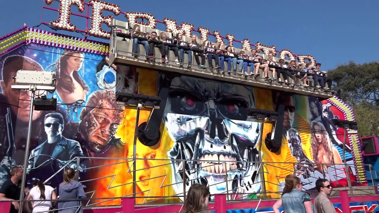 Anderton & Rowland's Terminator @ Plymouth Central Park Easter Fair ...