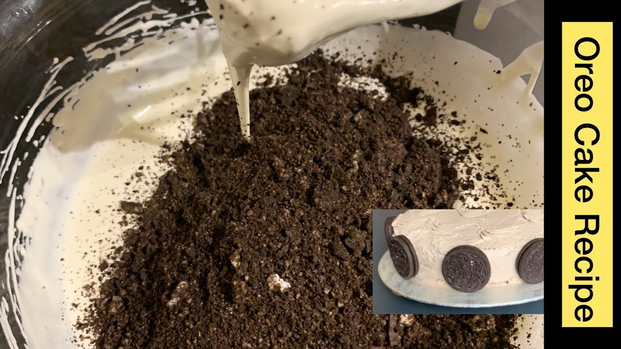 Homemade Oreo Cake Recipe for beginners step by step - YouTube