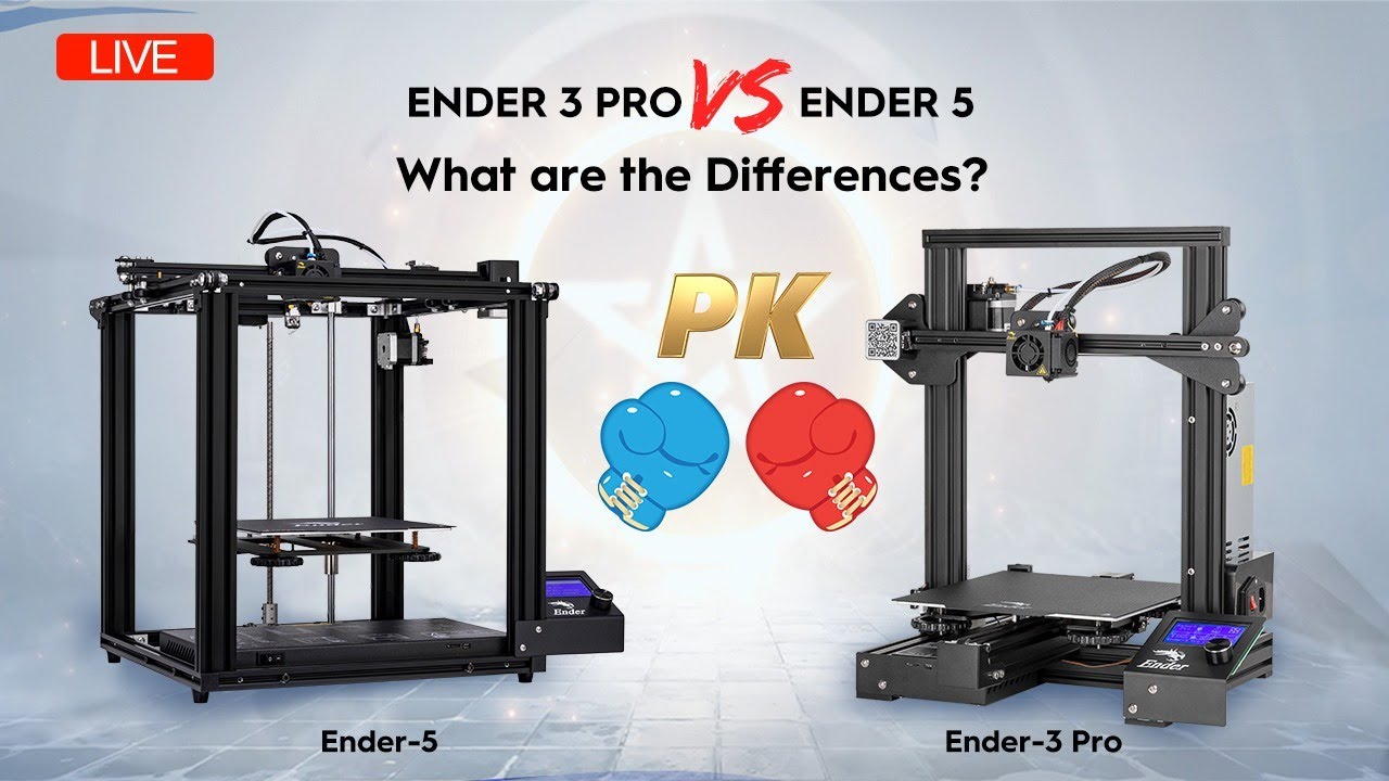 Ender 3Pro VS Ender 5 YouTube ender-3pro-vs-ender-5-youtube