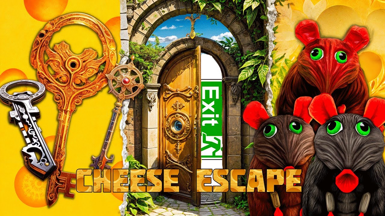 Cheese Escape Chapter 1 - (Full Walkthrough + Ending + All Keys ...