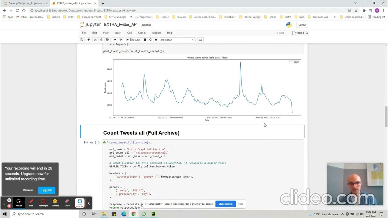 Twitter API v2, Searches, Streams and sentiment analysis with AWS Comprehend. - YouTube