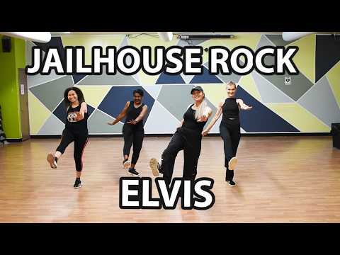 JAILHOUSE ROCK – Elvis - Line Dance - Zumba - Cardio Dance Workout (Choreo by Susan) @elvispresley