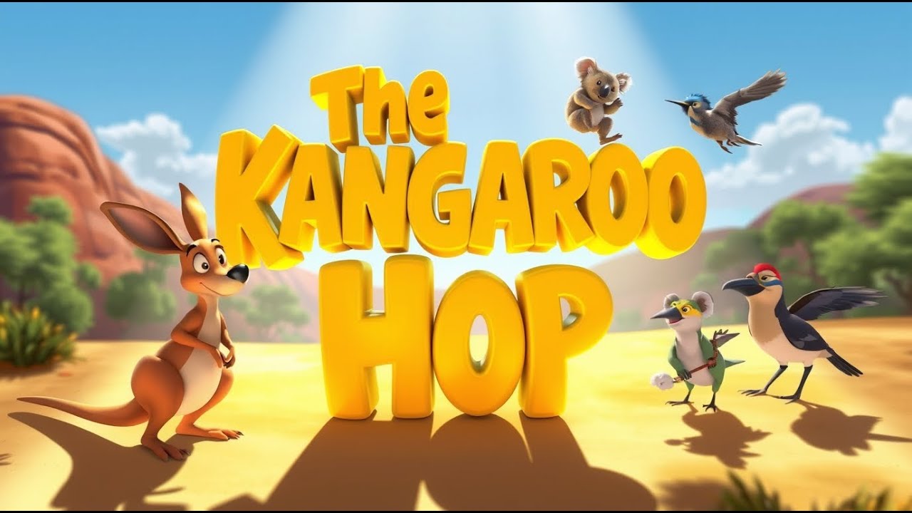 The Kangaroo Hop (Kids Song) - YouTube