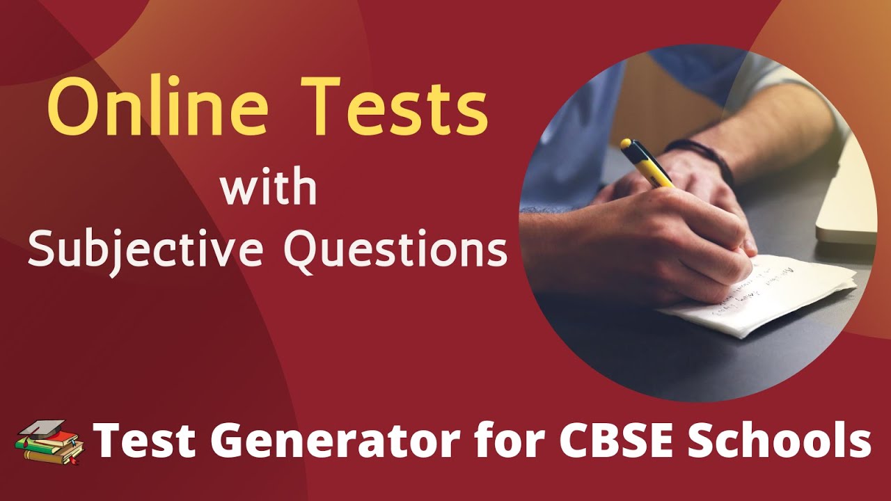 Conduct Online tests with Subjective Questions - YouTube