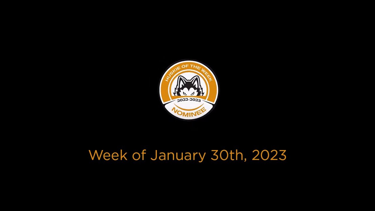 HHS: Huskie of The Week - Week of January 30,2023 - YouTube