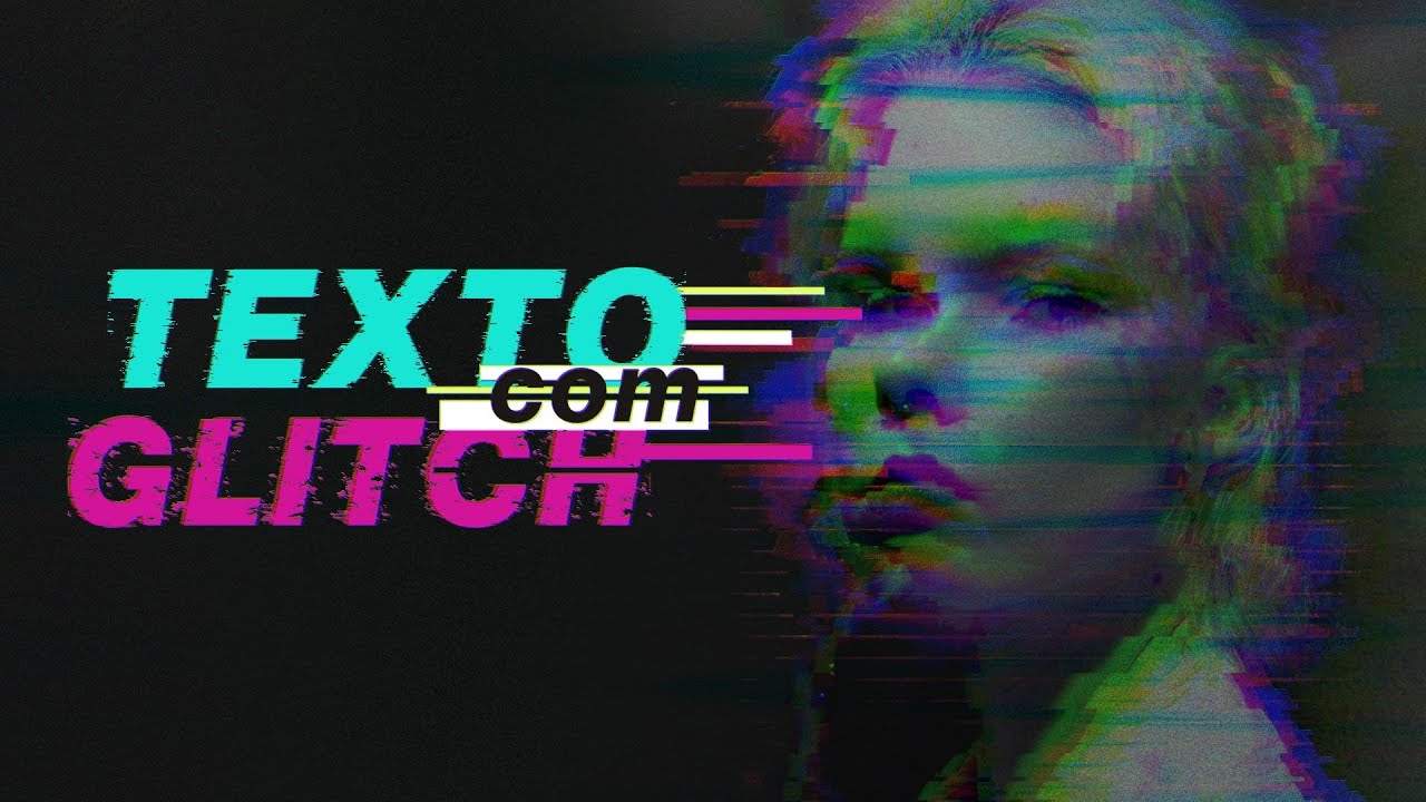 ANIMAÇÃO DE TEXTO COM GLITCH NO AFTER EFFECTS | TUTORIAL - YouTube