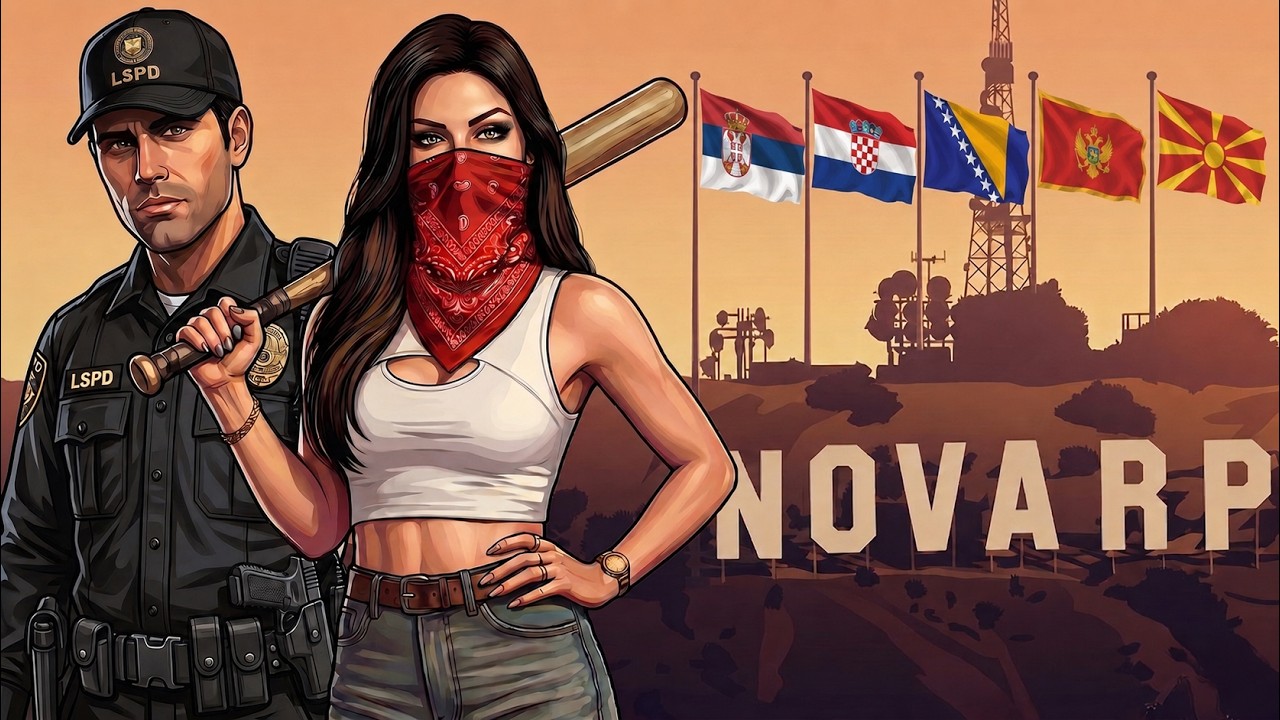 GTA 5 RP Balkan | Novi Balkanski Server Nova RP (Trailer #1) - YouTube