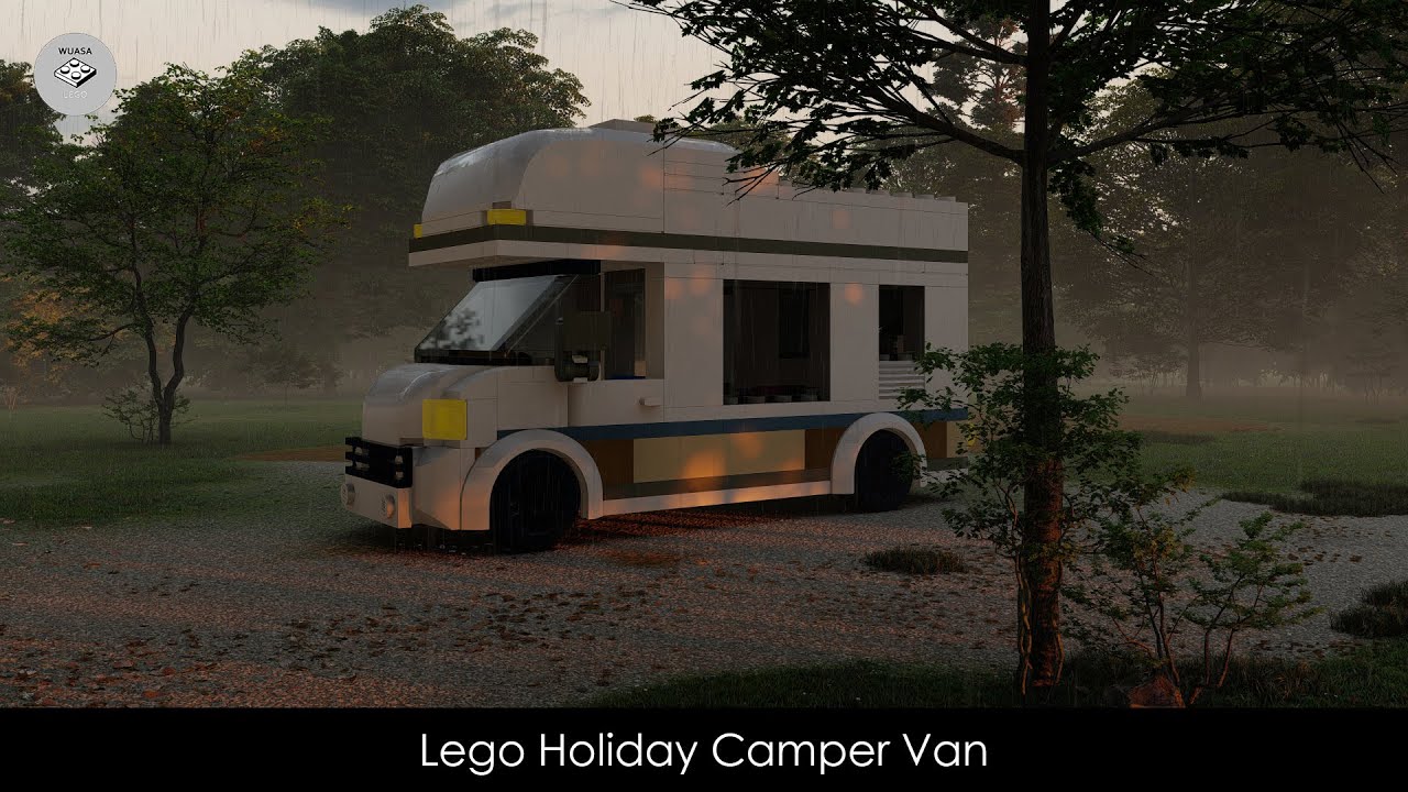 Lego City Holiday Camper Van 60283 done in Studio 2.0 - YouTube