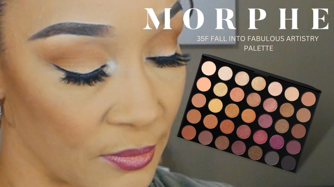 Morphe 35F Fall Into Frost Eyeshadow Tutorial | Michelle Lynn - YouTube