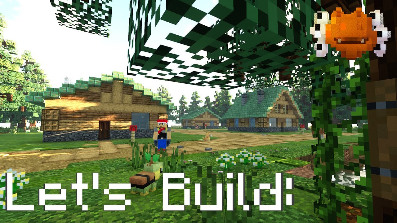 Twinleaf Town | Sinnoh Region [Pokemon] Entire Build Process - YouTube