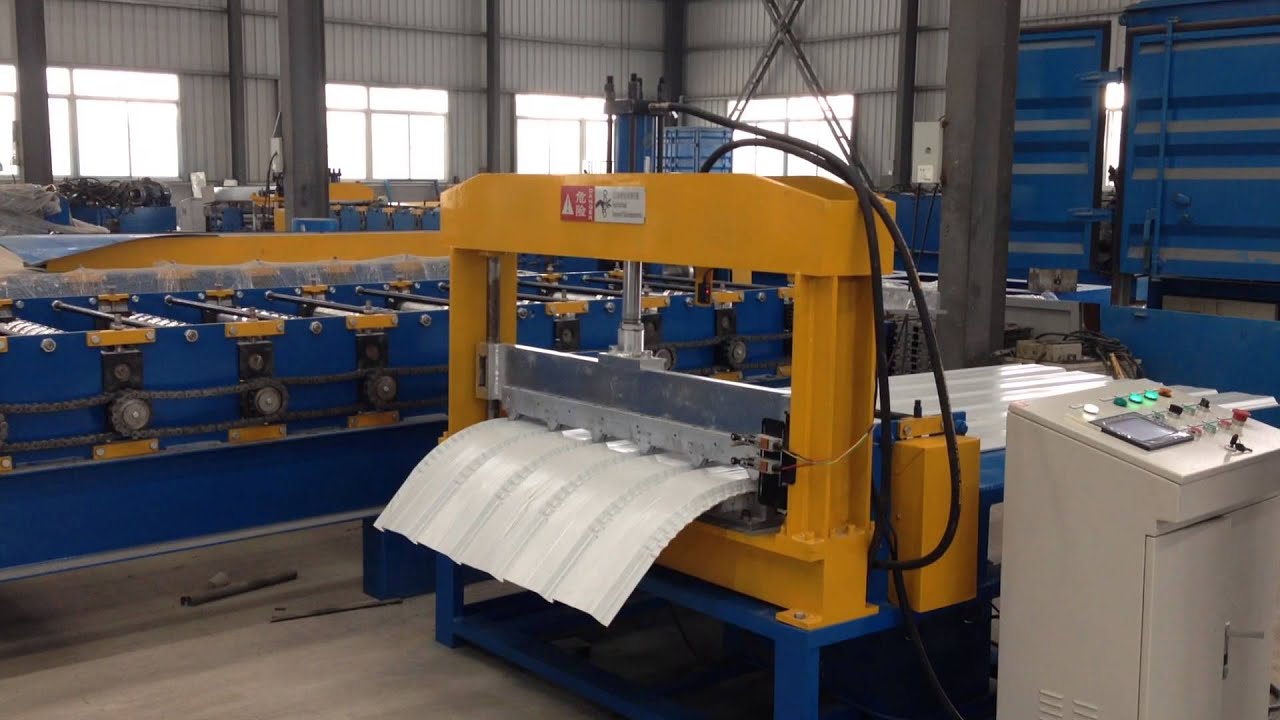crimping curving machine - YouTube