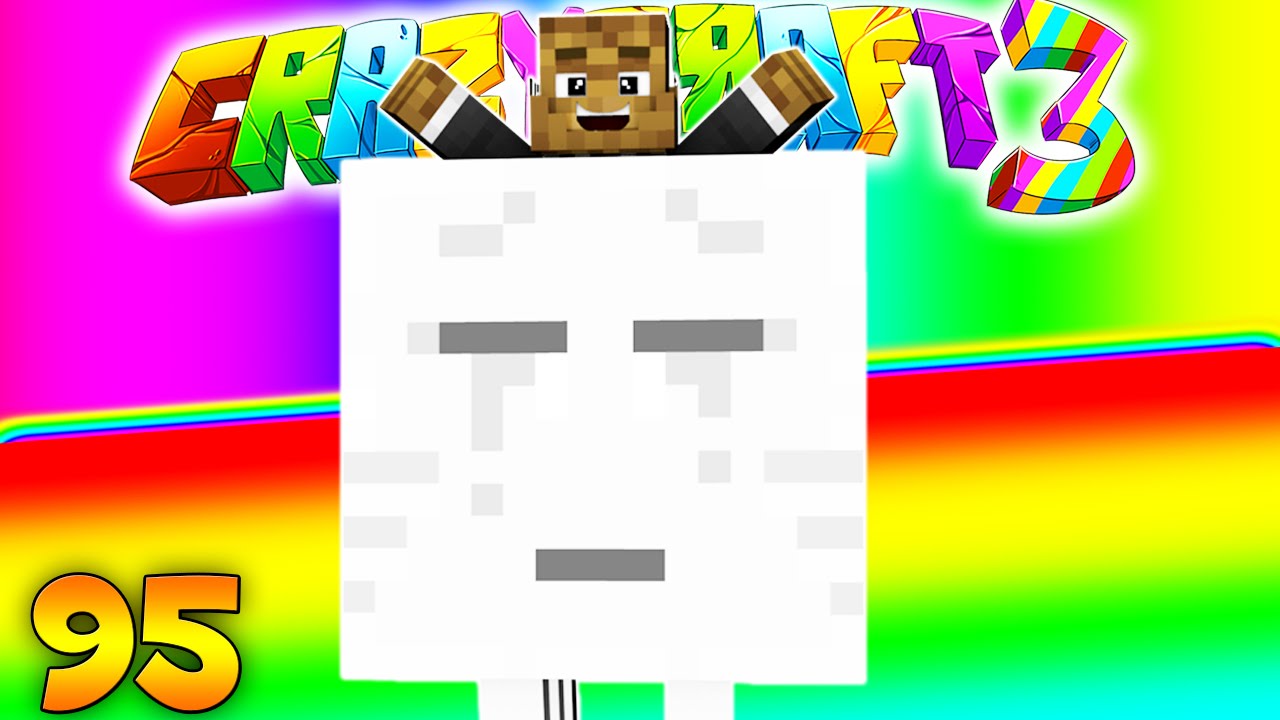Minecraft CRAZY CRAFT 3.0 - GHAST HELICOPTER #95 | JeromeASF - YouTube