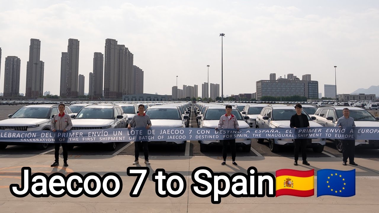JAECOO 7, way to Spain!!!! - YouTube