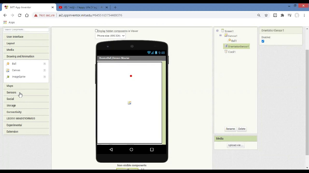 Tutorial membuat Game Bounce Ball di App Inventor dengan Mudah! - YouTube