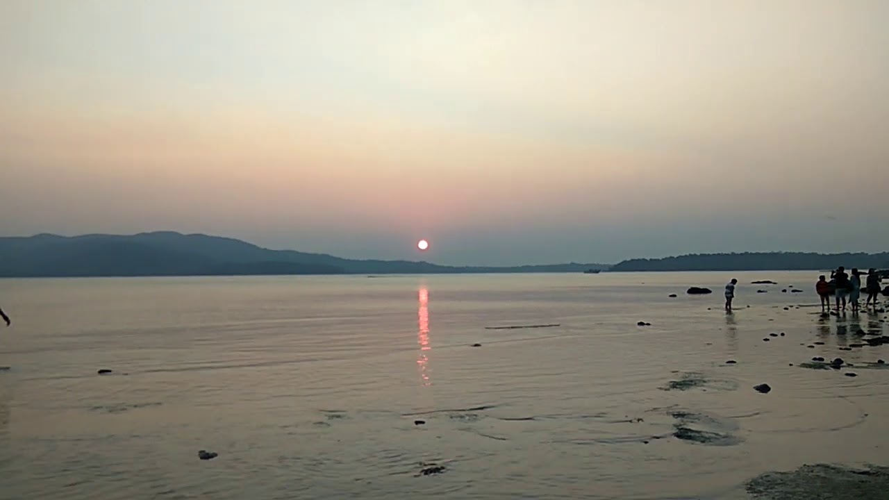 Most beautiful Sunset at Munda Pahad, Andaman - YouTube