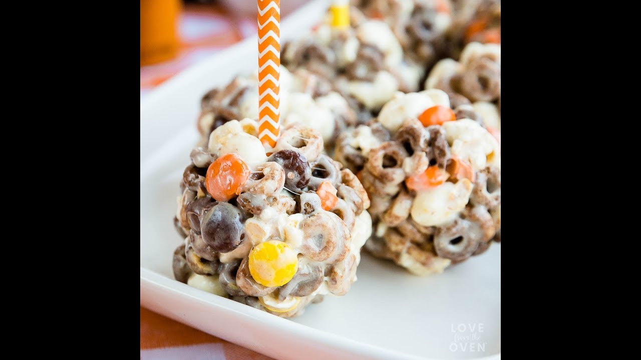 Cheerios Popcorn Balls - YouTube