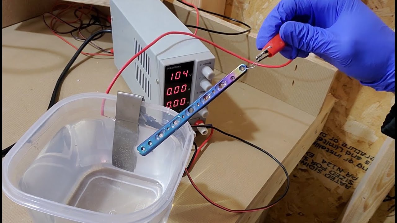 anodizing titanium and how it works - YouTube