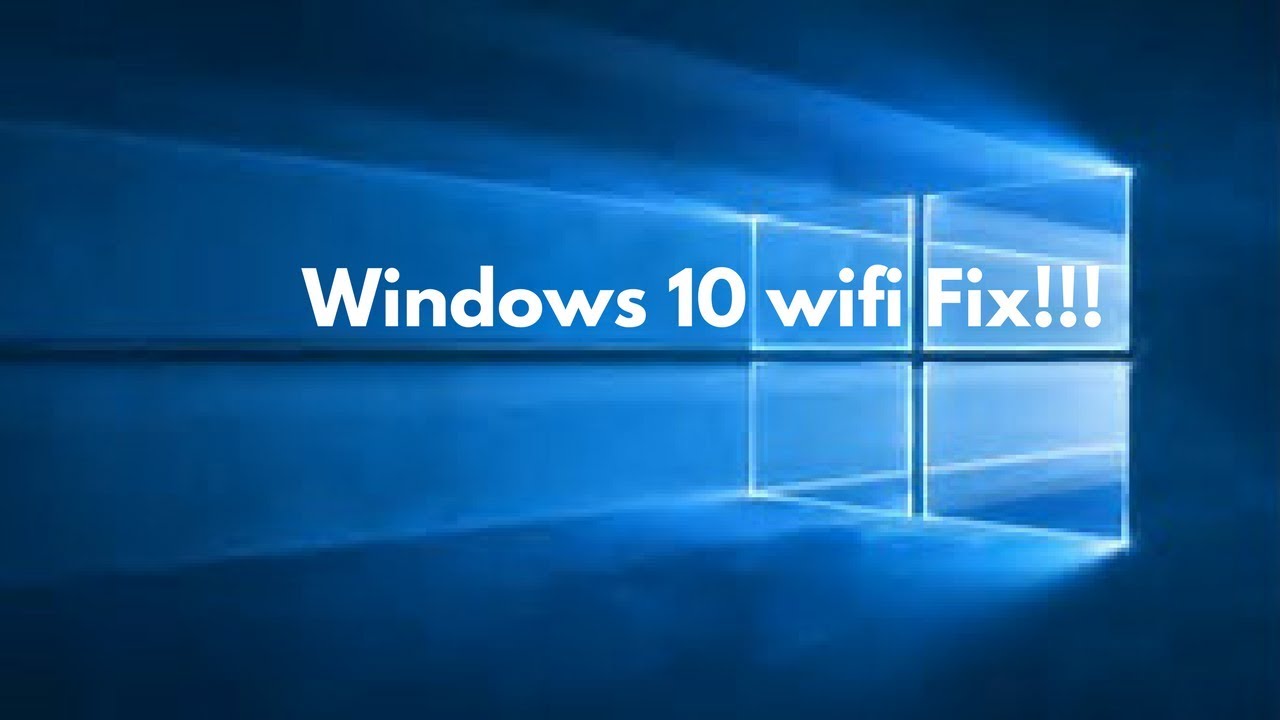 Windows 10 quick wireless connection fix - YouTube