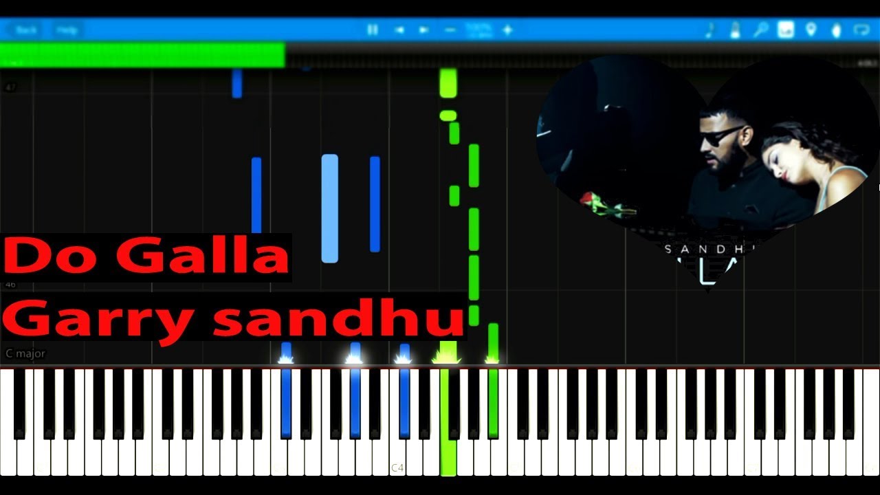 Do gallan piano cover || Garry Sandhu || Punjabi songs on piano ...