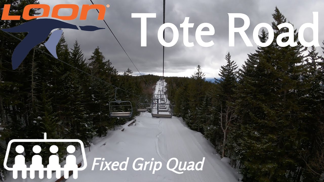 Loon Mountain - Tote Road Connector - YouTube