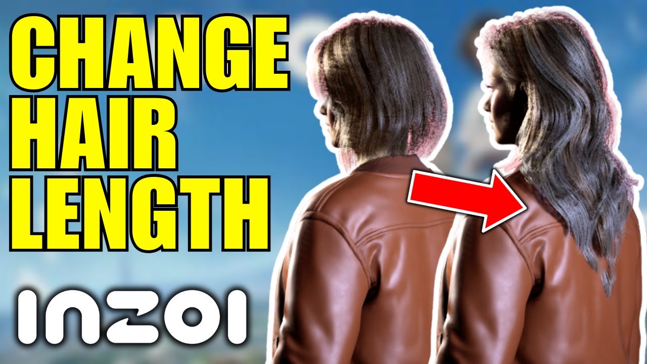 How To Change Hair Length In InZOI - YouTube