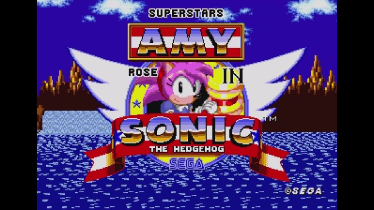 Sonic Hack Longplay - Superstars Amy Rose in Sonic 1 (Prototype 24-04 ...