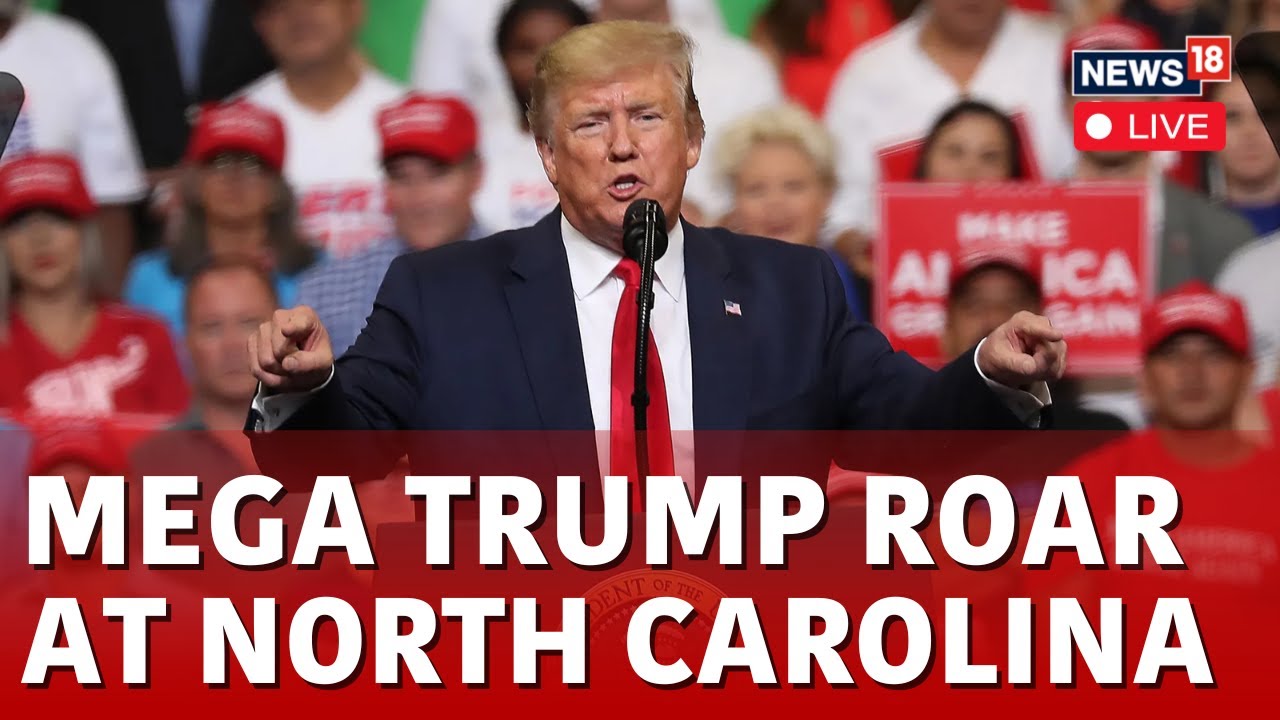 Donald Trump LIVE | Trump Campaign Rally At Asheville LIVE | Trump ...