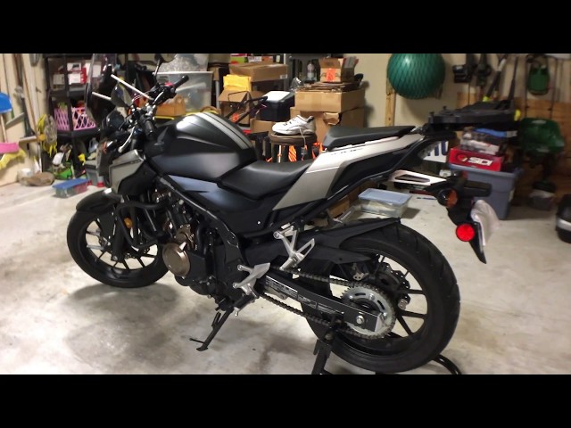 Honda Cb500f Motorcycle Youtube
